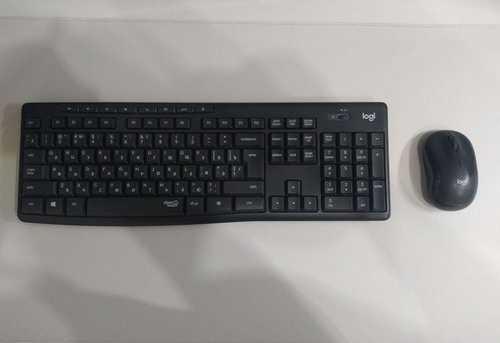 Клавиатура+мышь беспроводная Logitech MK295 Silent