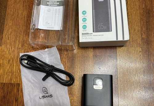 Power bank Usams 65w 30000