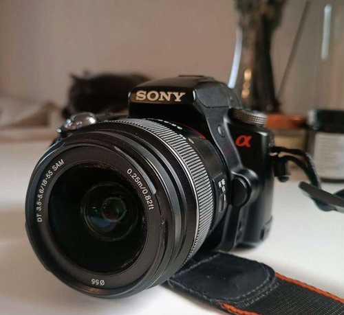 Зеркальный фотоаппарат Sony Alpha 33