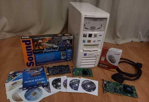 Pentium 3 1Ghz 3dfx Matrox rtx 100 Audigy 2ZS Box