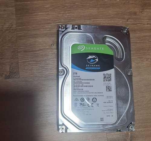 Seagate 2 TB внутренний жёсткий диск SkyHawk
