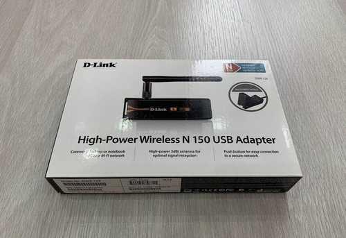 Сетевой адаптер Wi-Fi D-Link DWA-126 USB
