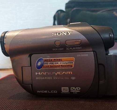 Видеокамера sony dcr-dvd305e