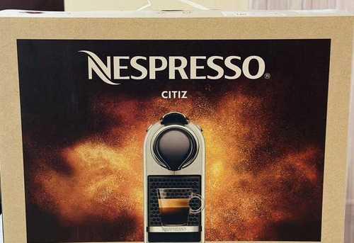 Капсульная кофемашина nespresso citiz