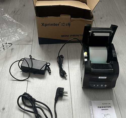 Принтер xprinter bt для этикеток ozon и wb