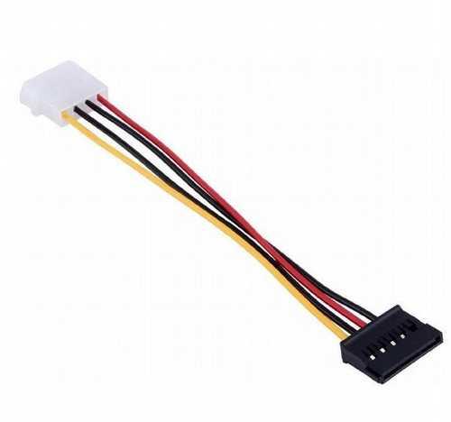 11555 Кабель переходник Molex 4 (F) - SATA 15 (F)