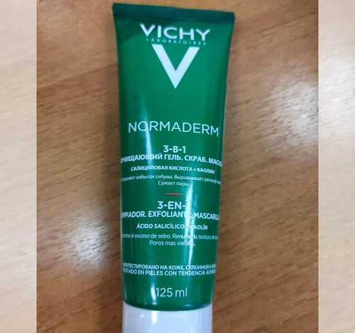 Vichy normaderm гель, маска, скраб