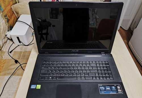 Ноутбук asus x75v i7-3740qm 12Gb 1Tb Gt720m 2Gb