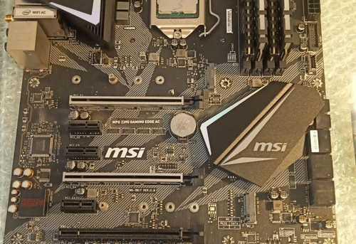 Материнская плата MSI mpg z390 gaming edge ac