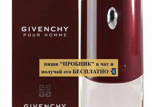 Духи givenchy pour homme