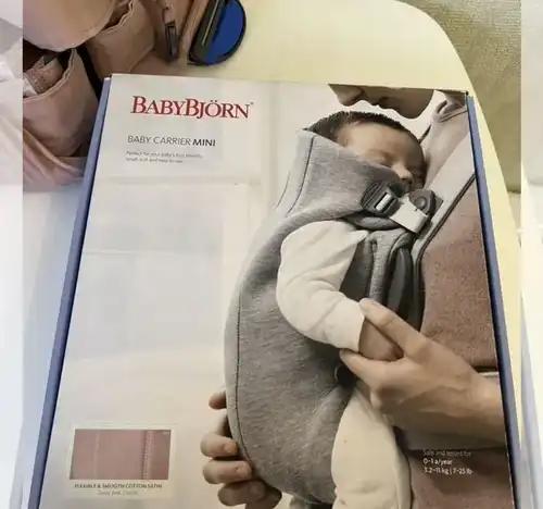 Эргорюкзак babybjorn mini cotton