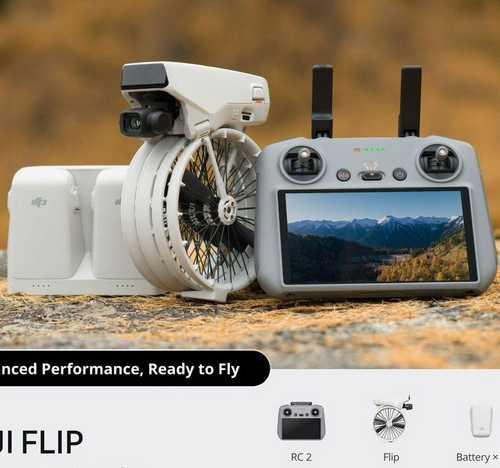 Дрон dji Flip Fly More Combo Новый