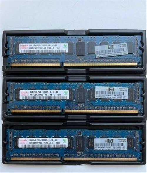 Серверная оперативная память hynix 2GBx3 DDR3