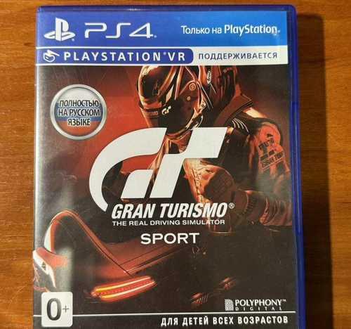 Grand turismo sport ps4