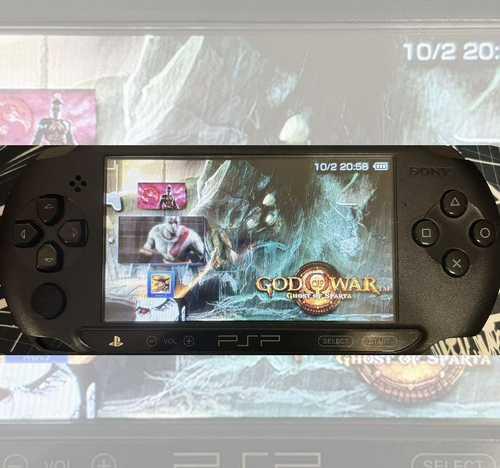 Продаю Sony psp e 1008 street прошитая