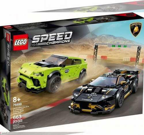 Lego 76899 Lamborghini Urus, Huracan