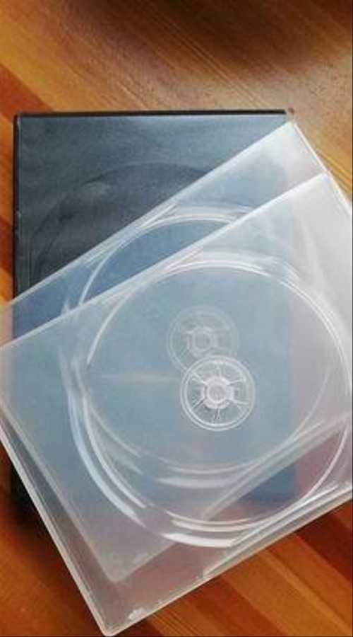 Пластиковый бокс для DVD-диска