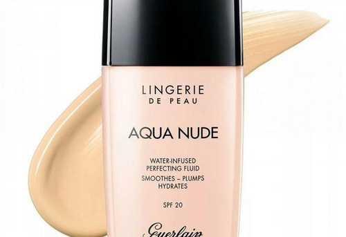 Guerlain lingerie aqua nude тональный крем