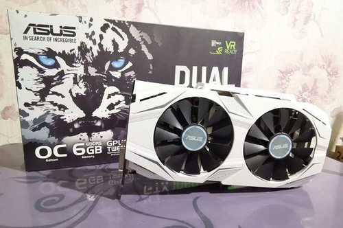 Asus GeForce GTX 1060 dual OC 6 гб gddr5 1809 мгц