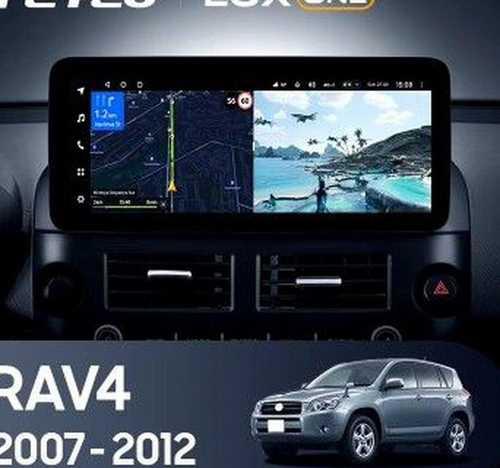 Штатная магнитола Teyes LUX ONE RAV 4 XA30