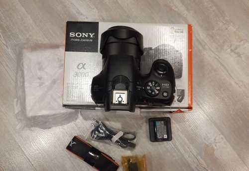 Зеркальный фотоаппарат sony a 3000