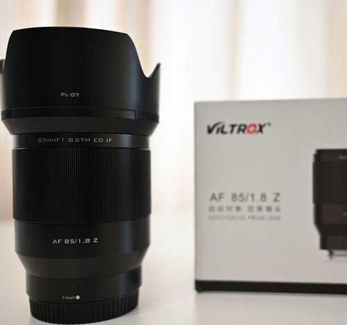 Viltrox 85 мм F1.8 для Nikon Z