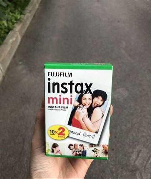 Картриджи Fujifilm Instax Mini, 20 штук