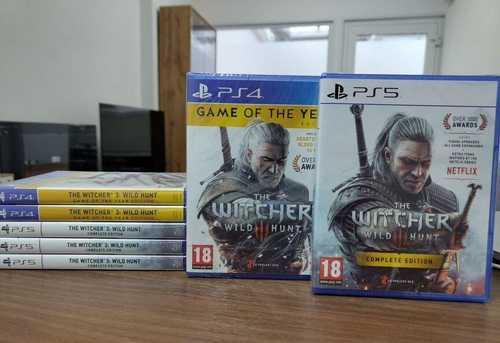 The Witcher 3 Wild Hunt PS4 / PS5 Ведьмак Рус