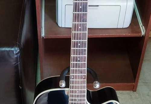 Полуакустическая гитара ibanez PF15ECE- BK
