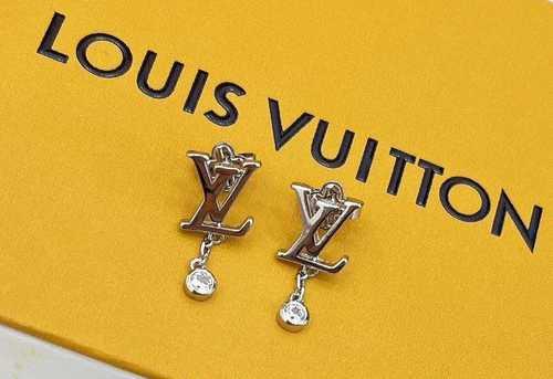 Серьги гвоздики LV Louis Vuitton