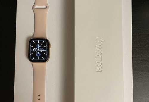 Часы apple watch 6 44 mm gold