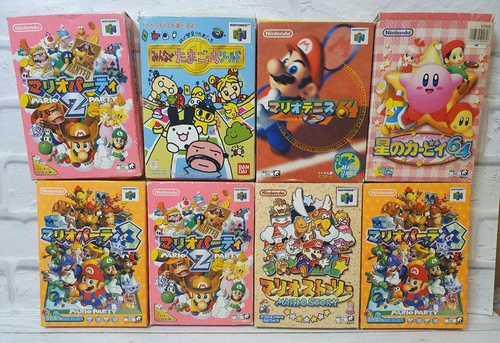 Оригинальные Картриджи Nintendo 64 Original Japan