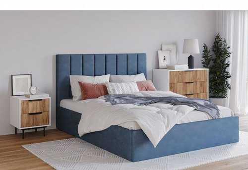 Кровать Вега-Floor 160 Velvet Blue