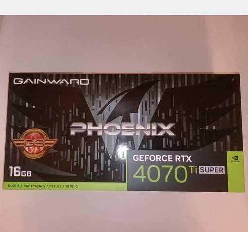 Gainward Phoenix GeForce RTX 4070 Ti Super новая