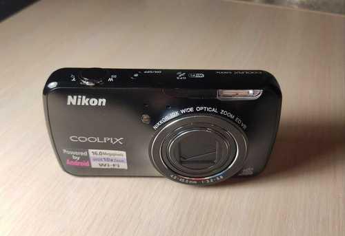 Компактный фотоаппарат nikon Coolpix S800c