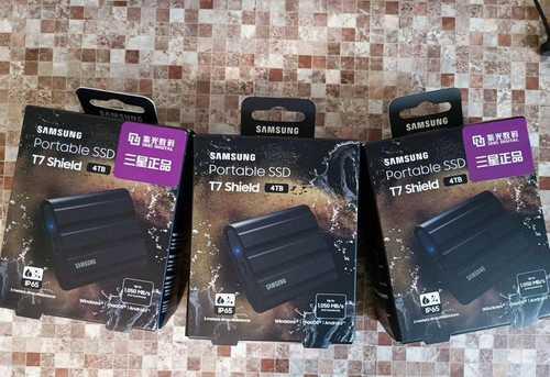 Samsung Portable SSD T7 Shield 4TB Новый