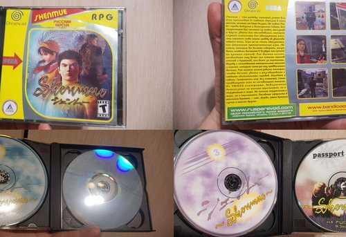 Диски Shenmue для Sega Dreamcast