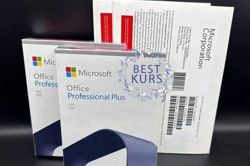 Win 10 Pro OEM DVD, Office 2021 Pro Plus Box x2