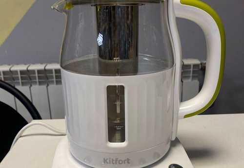 Чайник KitFort KT-6129-2 (салатовый)