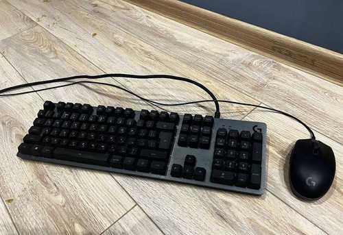Комплект игровая клавиатура и мышь