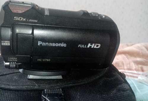 Видеокамера panasonic hc v760