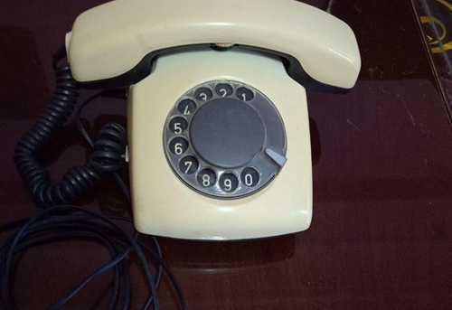 Стационарный телефон СССР винтаж
