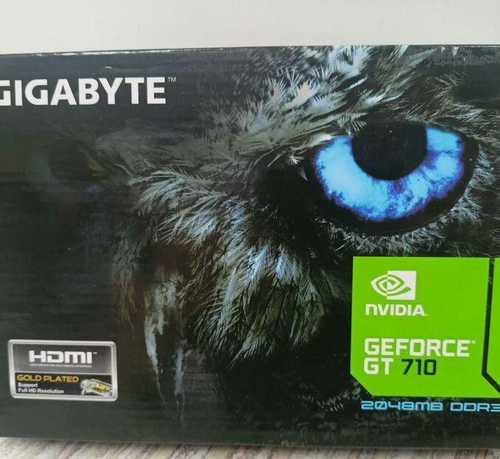 Видеокарта Gigabyte GT710 2gb