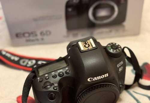 Зеркальный фотоаппарат canon EOS 6D mark ll