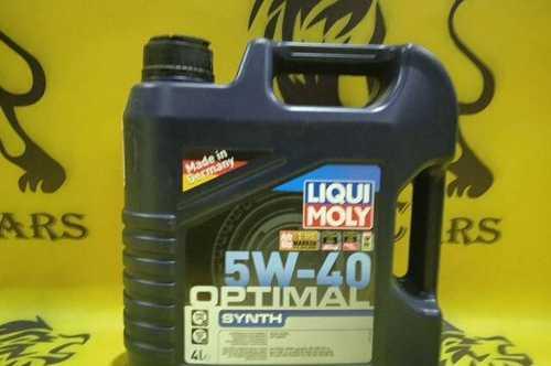 Масло моторное liqui moly 5w40 4л