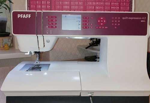 Швейная машина вышивальная pfaff quilt expression