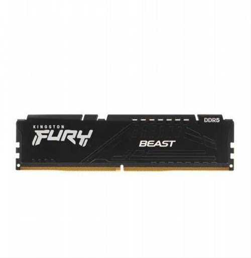 Оперативная память Kingston fury Beast Black, DDR5