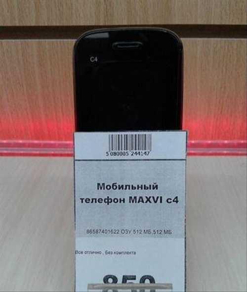 Мобильный телефон maxvi c4