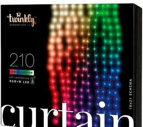 Гирлянда Twinkly Curtain, 210 LED, rгб+Wi-Fi TWW21