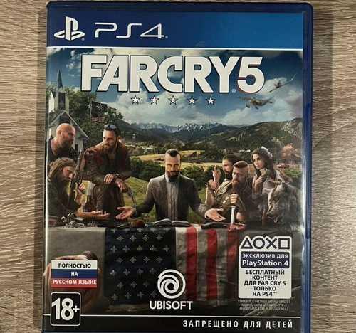 Far cry 5 ps4 диск